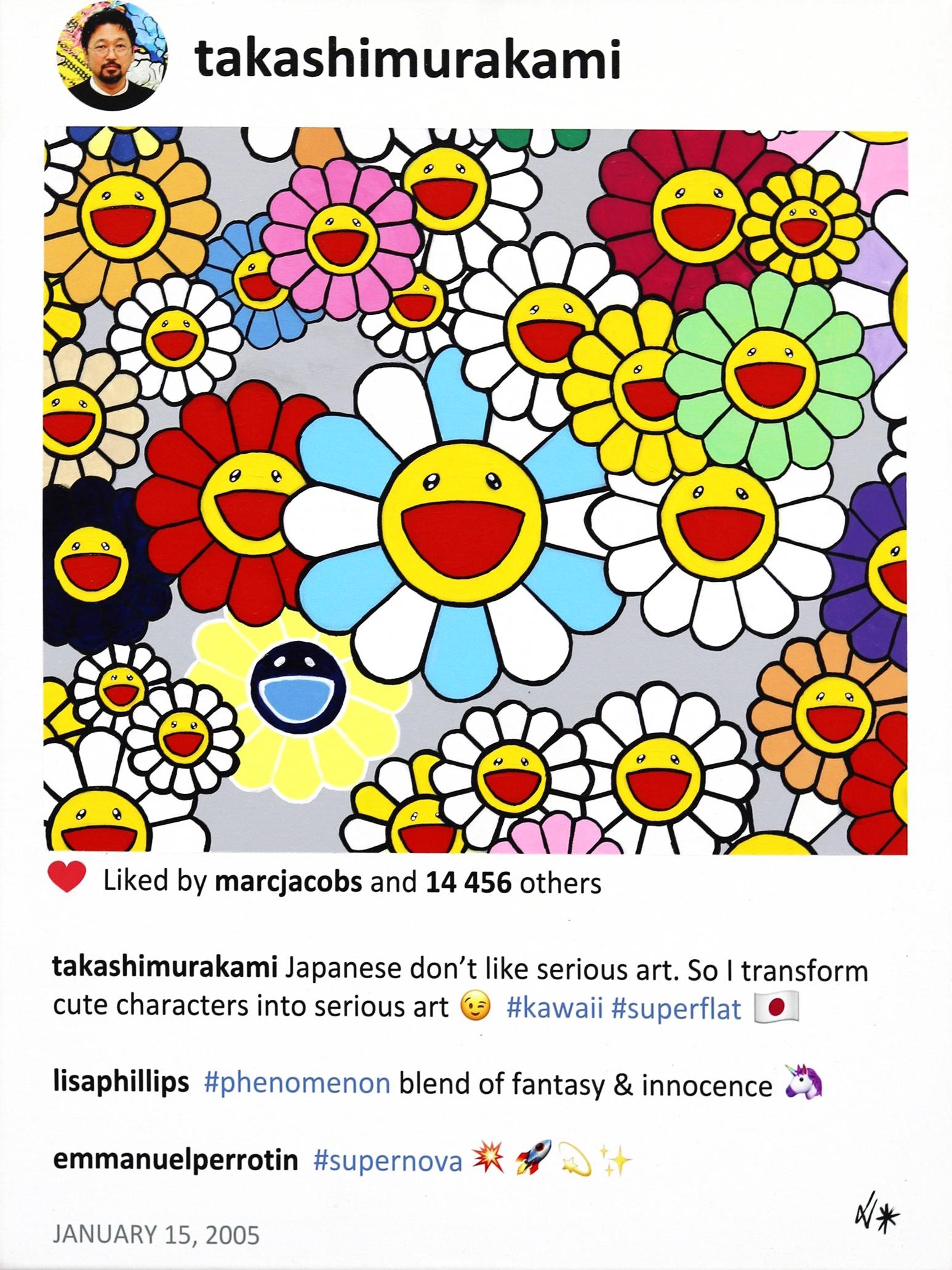 Laurence de Valmy - Takashi Goes Superflat For Sale at 1stDibs