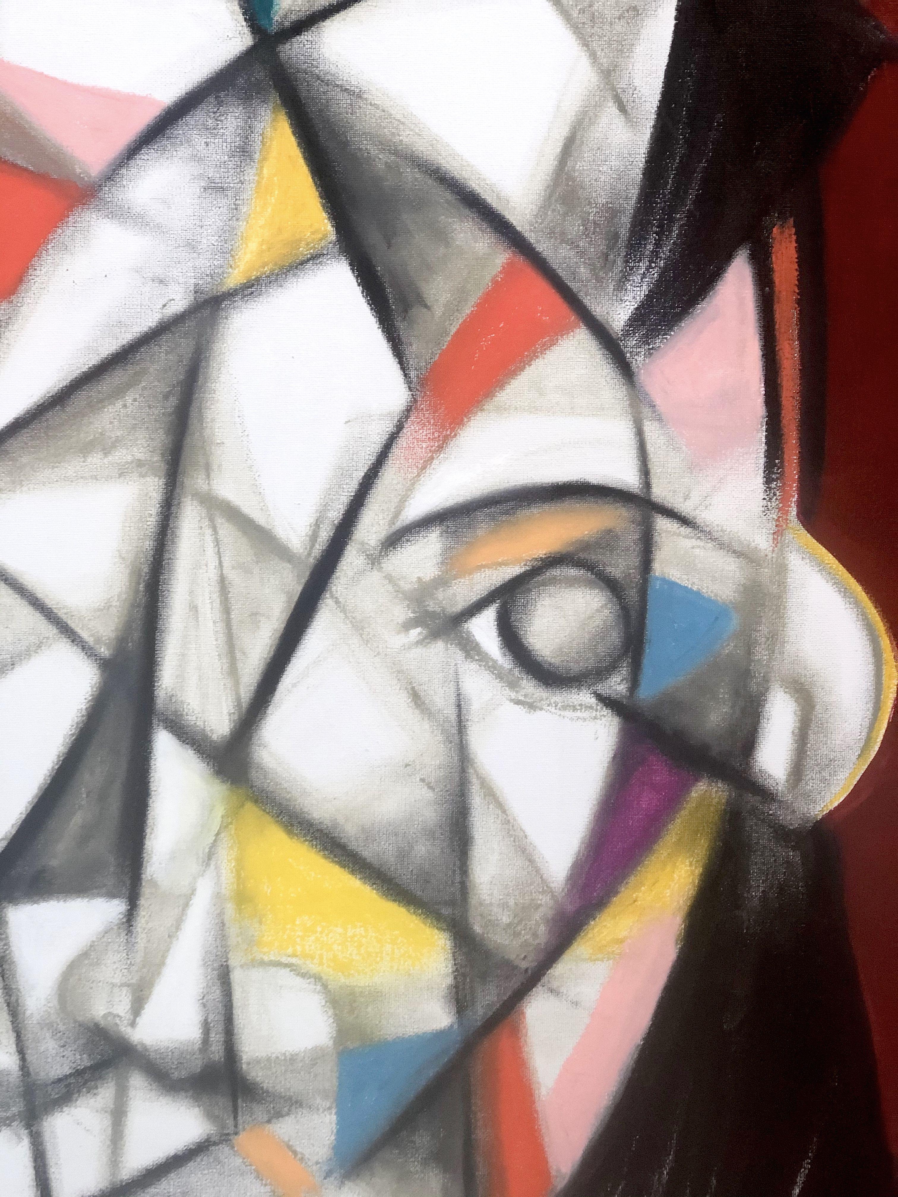 Laurent Proneur - Deep concern, Painting, Oil on Canvas For Sale at ...