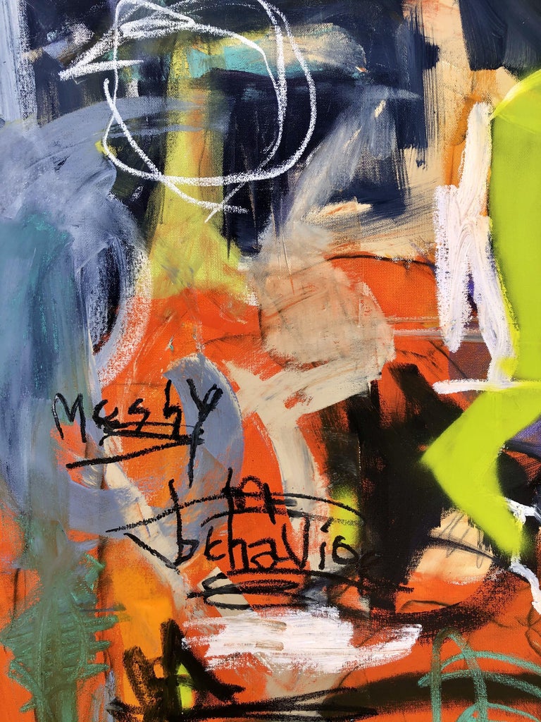 Laurent Proneur - Messy behavior, Painting, Oil on Canvas For Sale at ...