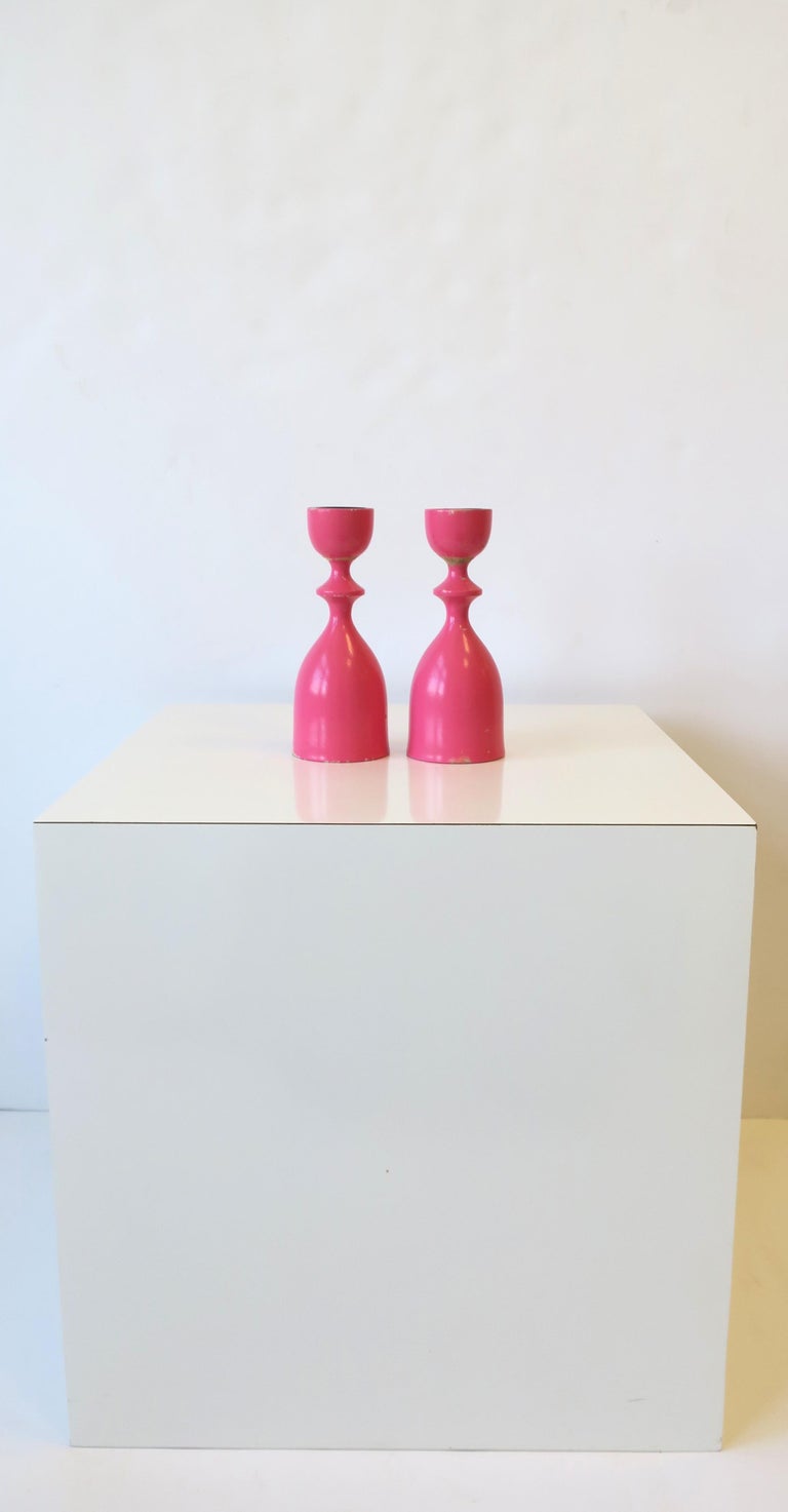 Laurids Lonborg Candlesticks Holders Danish Postmodern, Pair For Sale ...