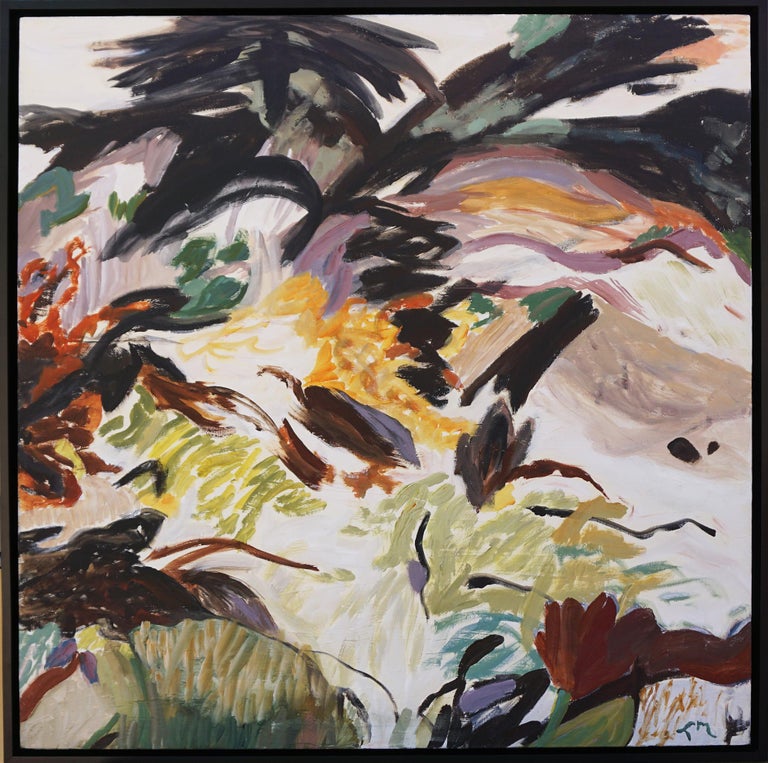 Laurie MacMillan - "Carmel Coast" 2022 Acrylic Abstract Landscape ...