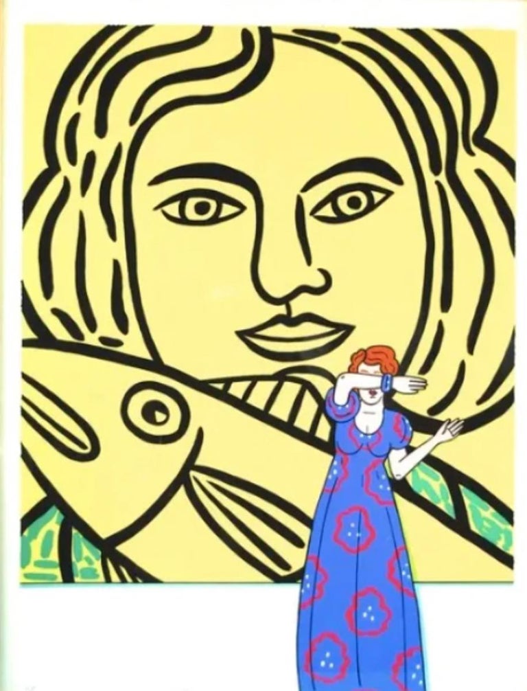 Laurie Pincus - Laurie Pincus, Woman Afraid of Art For Sale at 1stDibs