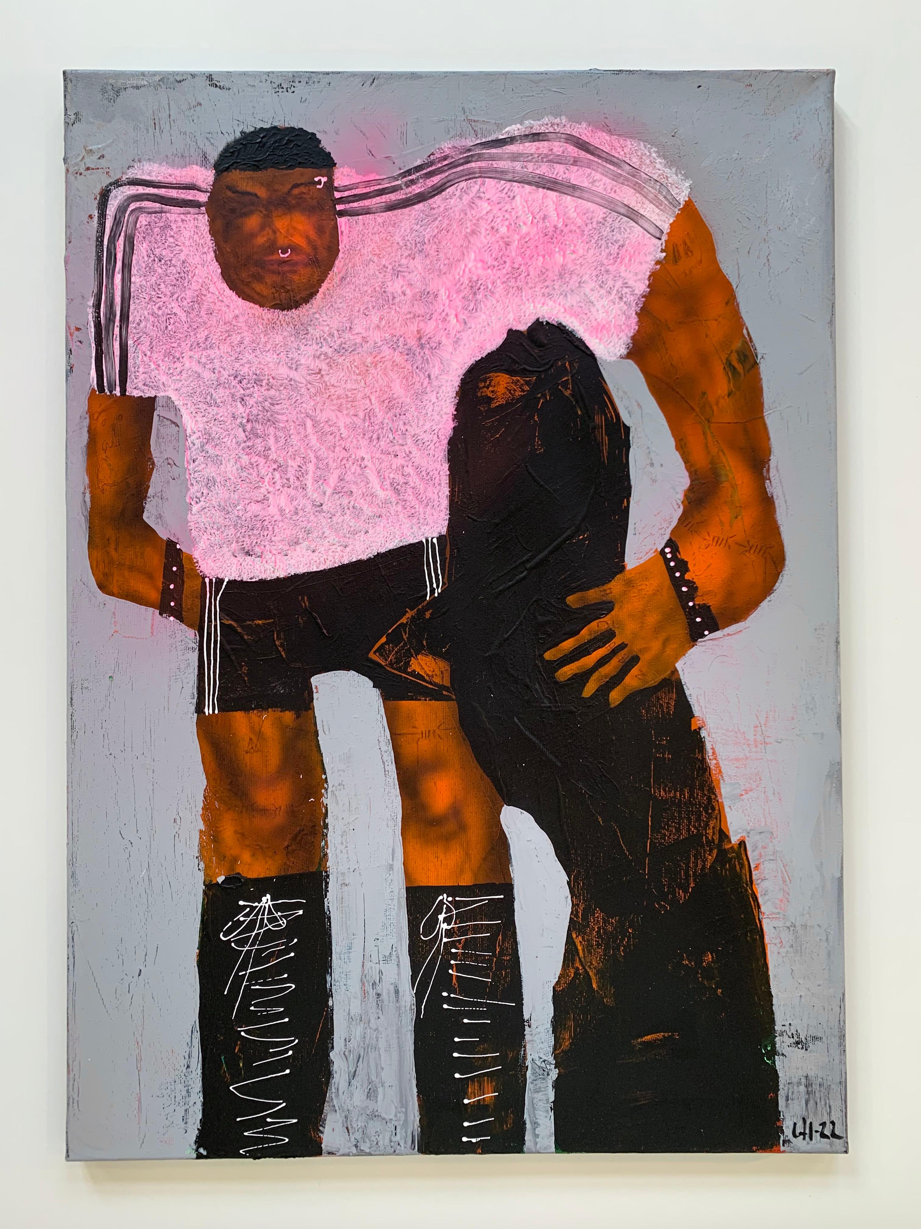 Laust Højgaard - Acrylic Painting On Canvas, Figurative Art, Pop Art at ...