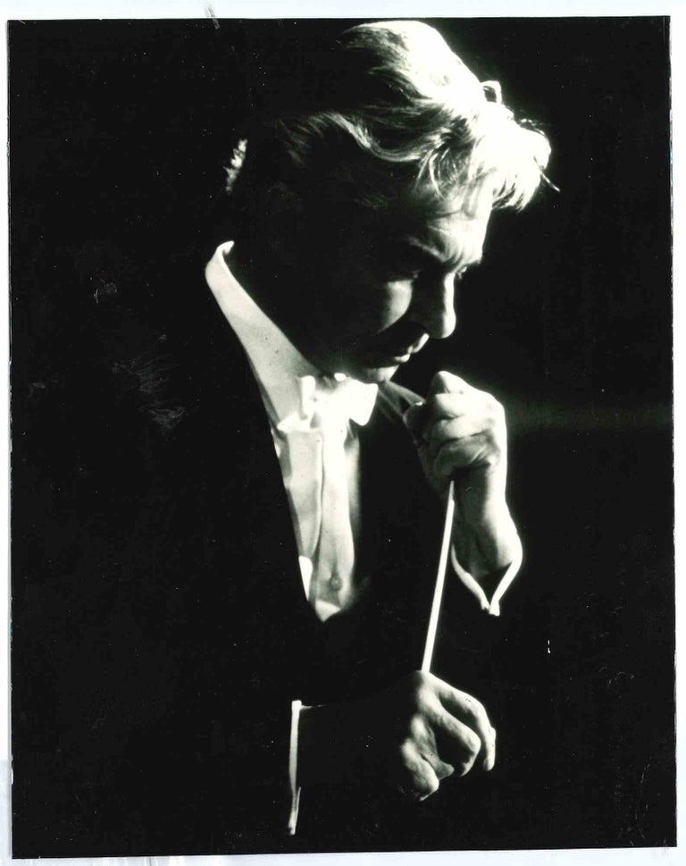 Lauterwasser - Portrait of Herbert von Karayan - Photolithograph by ...