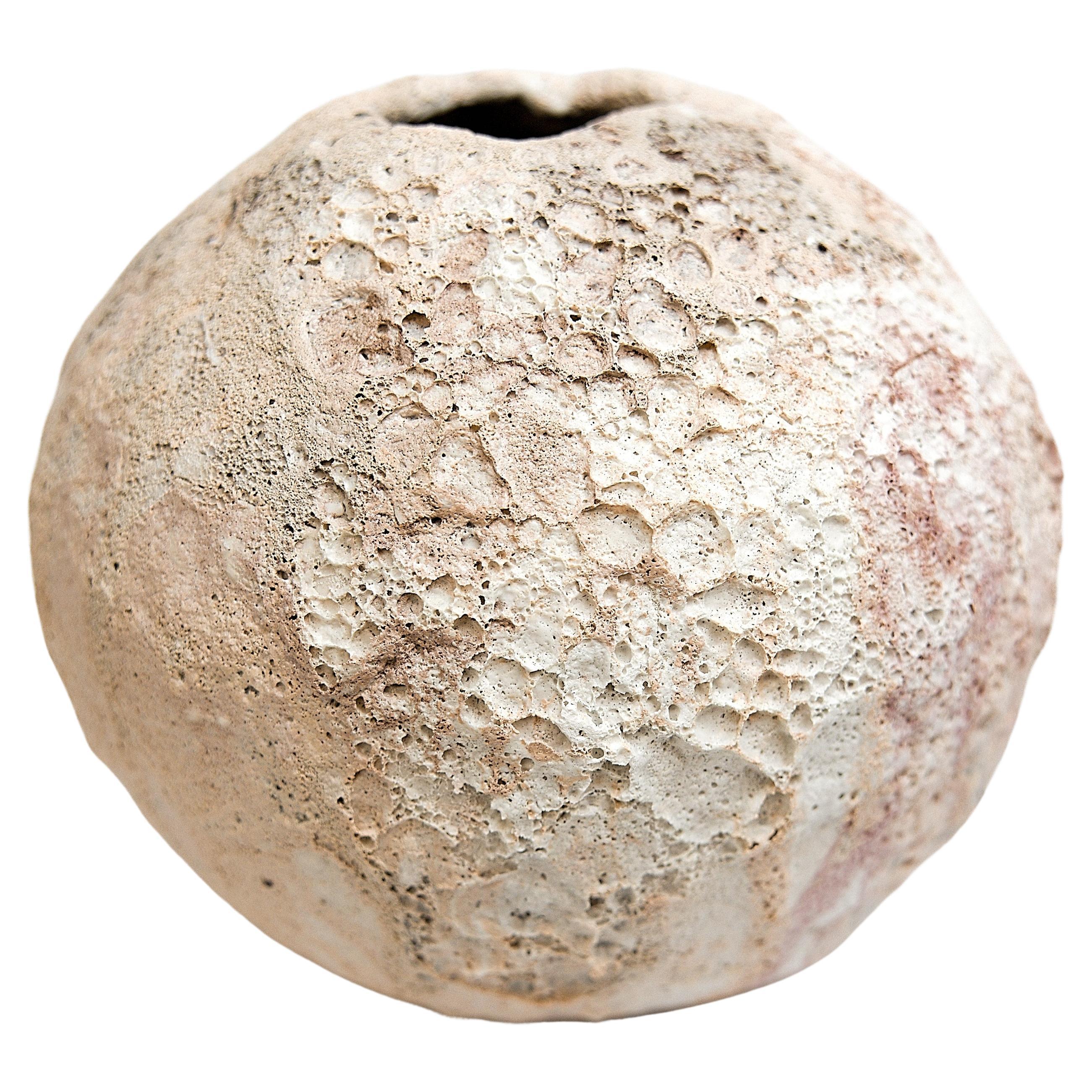 Wabi Sabi Woodland Series Moon Vase II Bold Centerpiece For Sale at 1stDibs