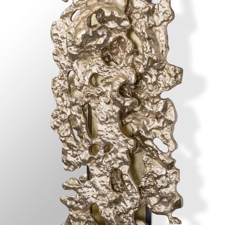 Lava Square Mirror For Sale at 1stDibs