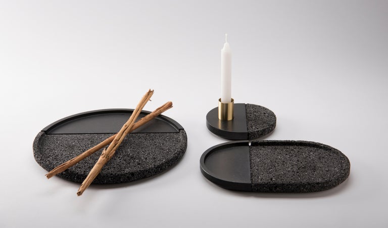 Lava Trays Set, Volcanic Stone For Sale at 1stDibs