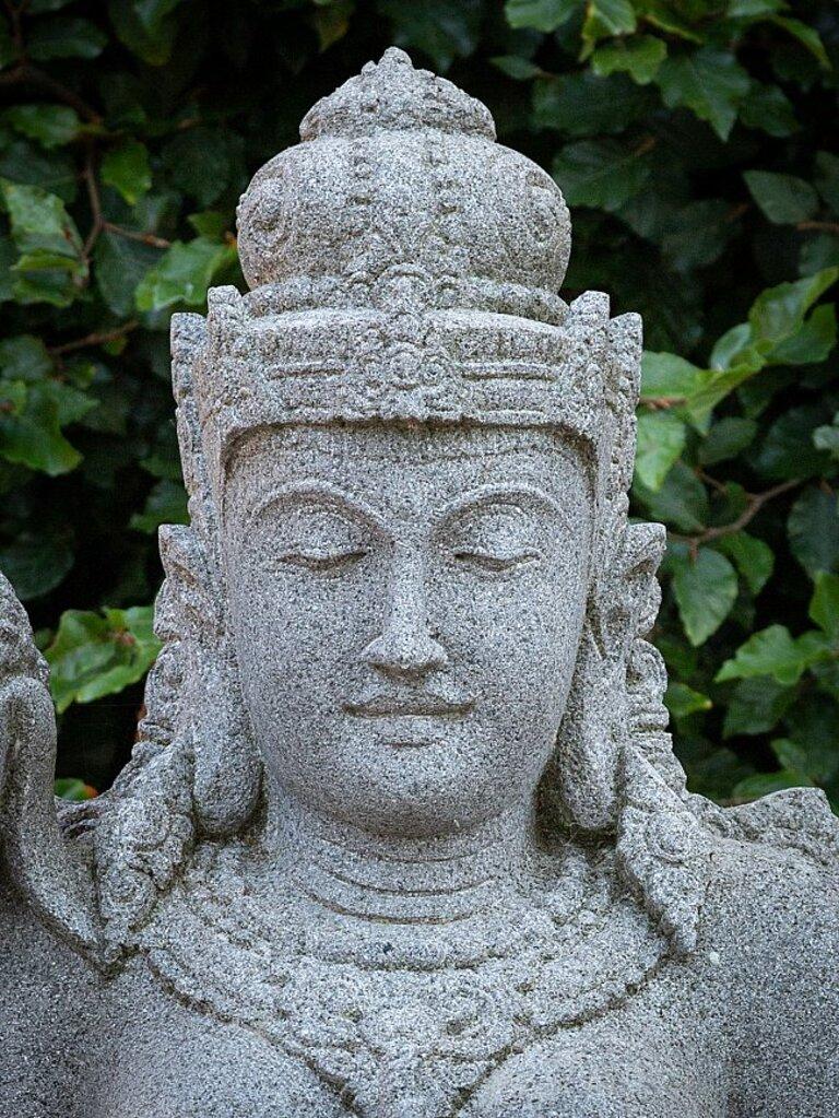 Lavastone Statue of Dewi Sri from Indonesia Original Buddhas For Sale ...