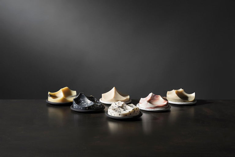 Lavender Creme, Hand-Poured Soap, Erode Series by UMÉ Studio For Sale at 1stDibs