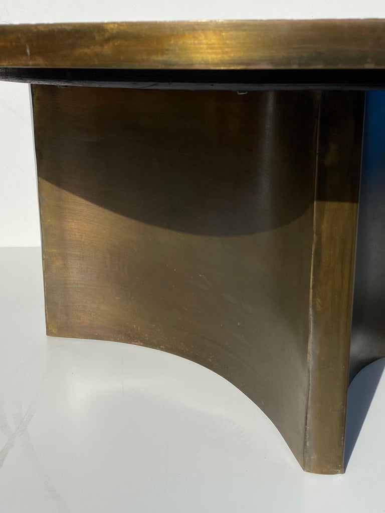 LaVerne "Eternal Forest" Etched Bronze Coffee Table at 1stDibs