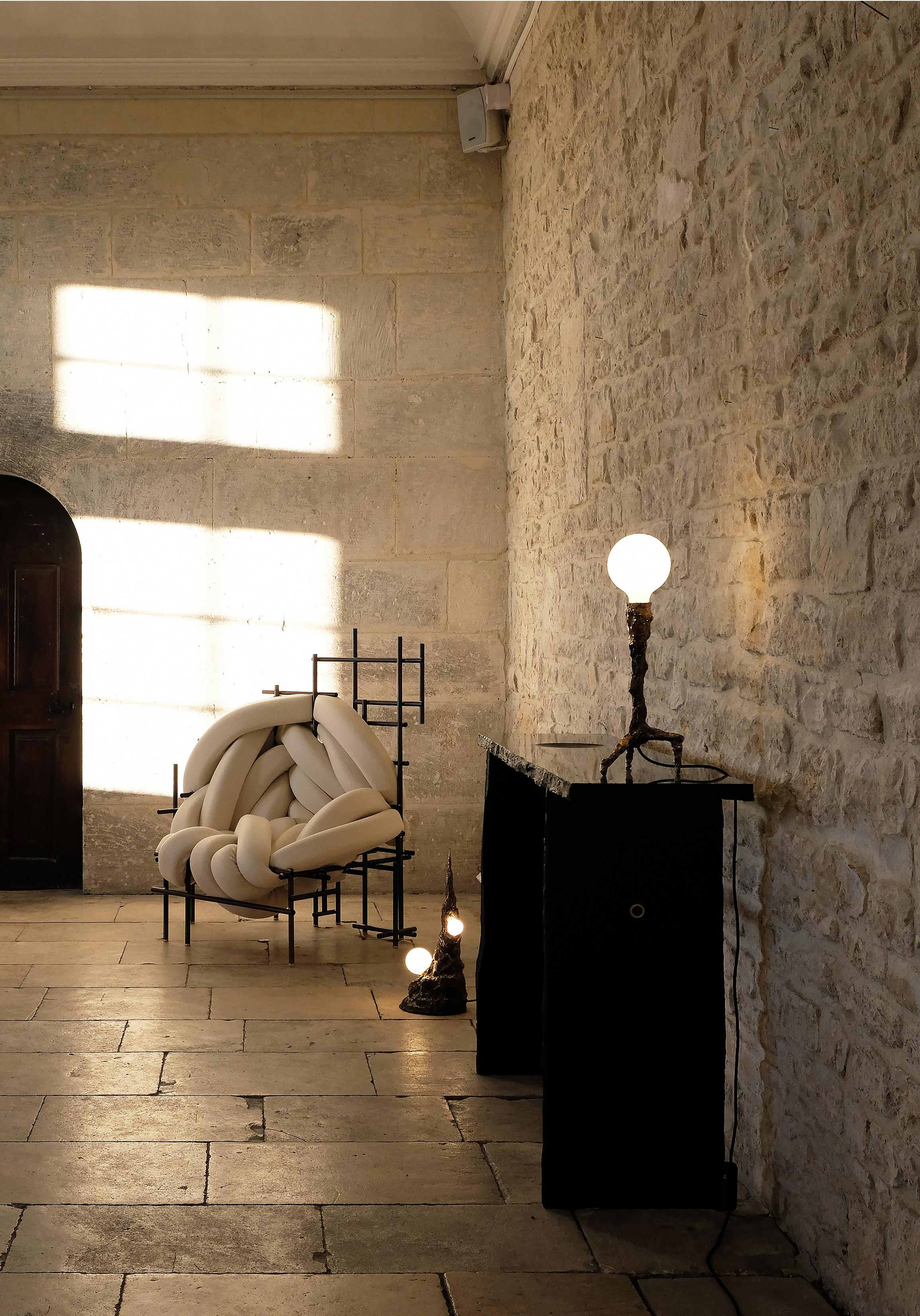 Lawless Fauteuil, Unique, Sculpted by Evan Fay For Sale at 1stDibs