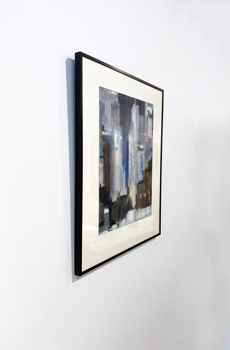 Lawrence Kelsey - Oil Painting by Lawrence Kelsey 'City At Night' For ...