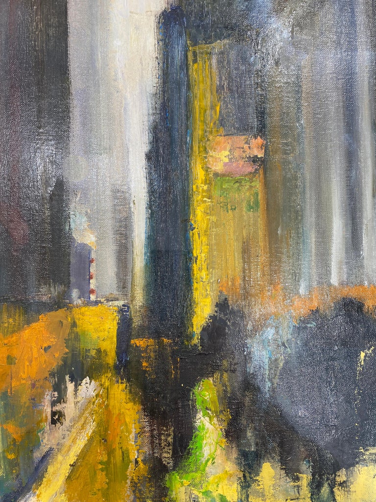 Lawrence Kelsey - Oil Painting by Lawrence Kelsey 'Wall St.' For Sale ...