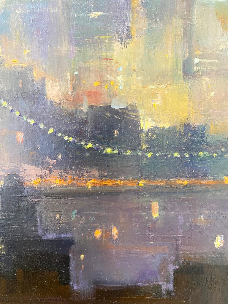 Lawrence Kelsey - Oil Painting, Lawrence Kelsey, 59th Street Bridge at ...