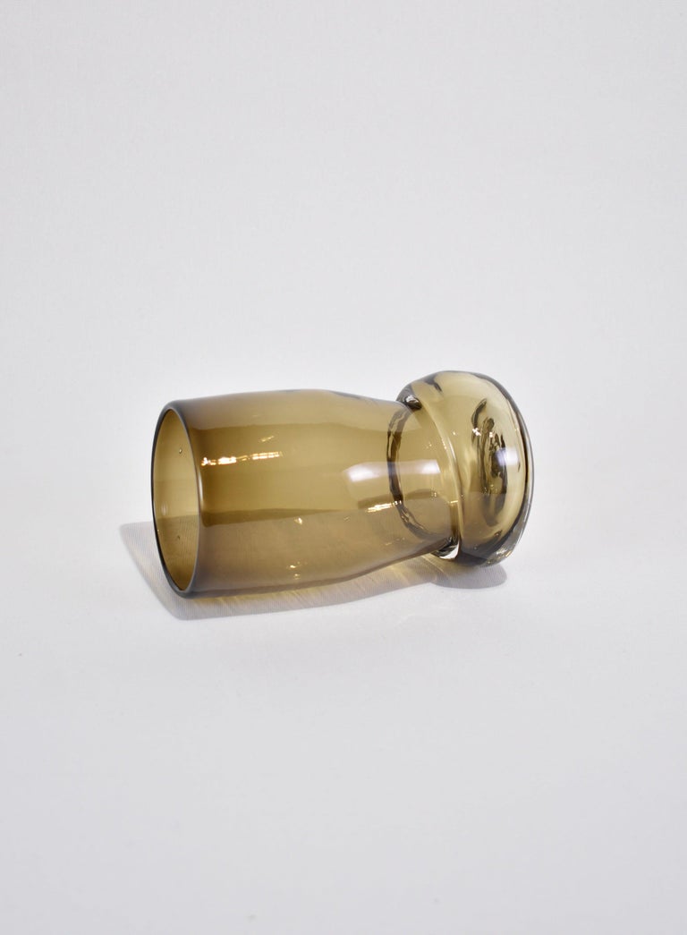 Layered Glass in Olive For Sale at 1stDibs