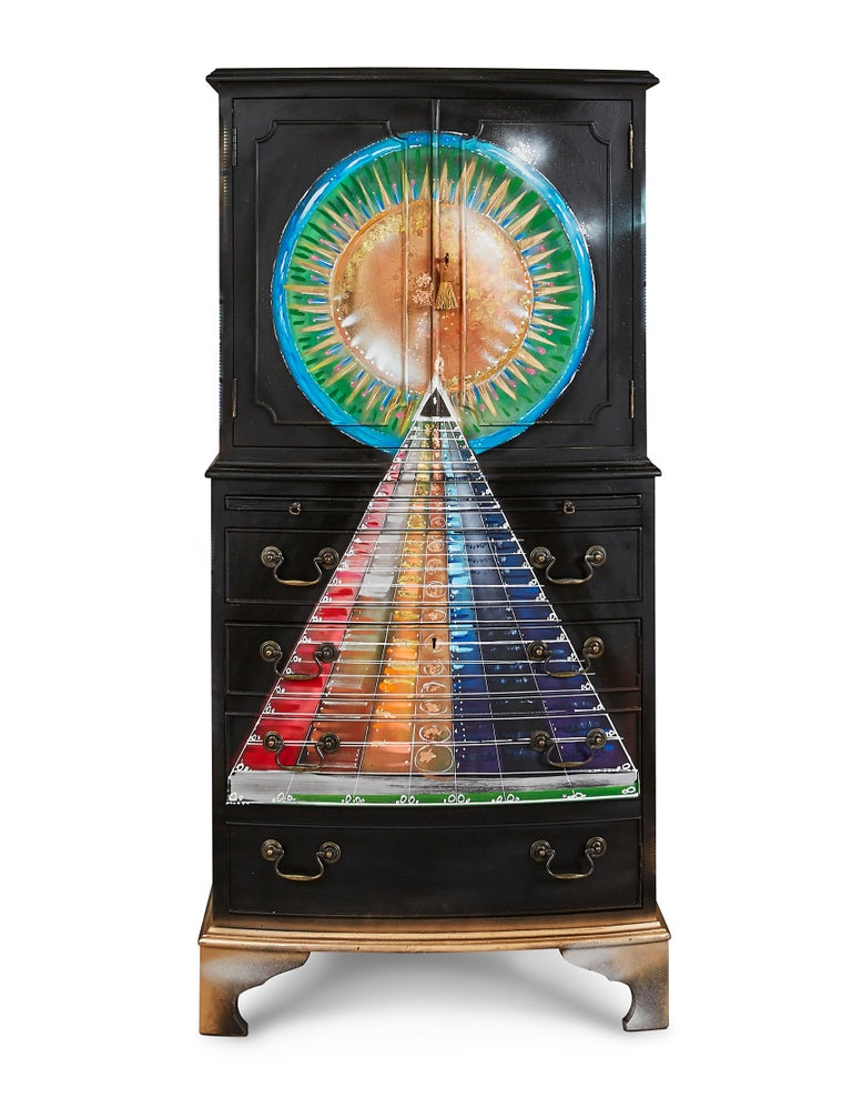 Lazarus - Aztec Drinks cabinet - wooden furniture art on furniture For ...