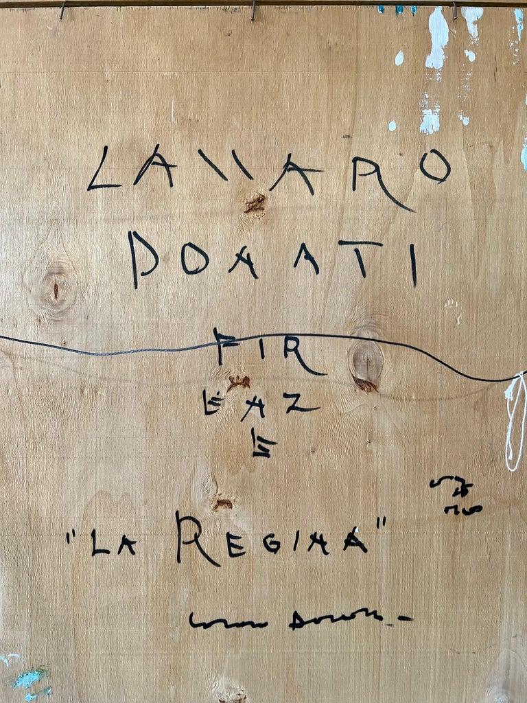 Lazzaro Donati - Italian Modernist Surrealist Woman Color Oil Painting ...