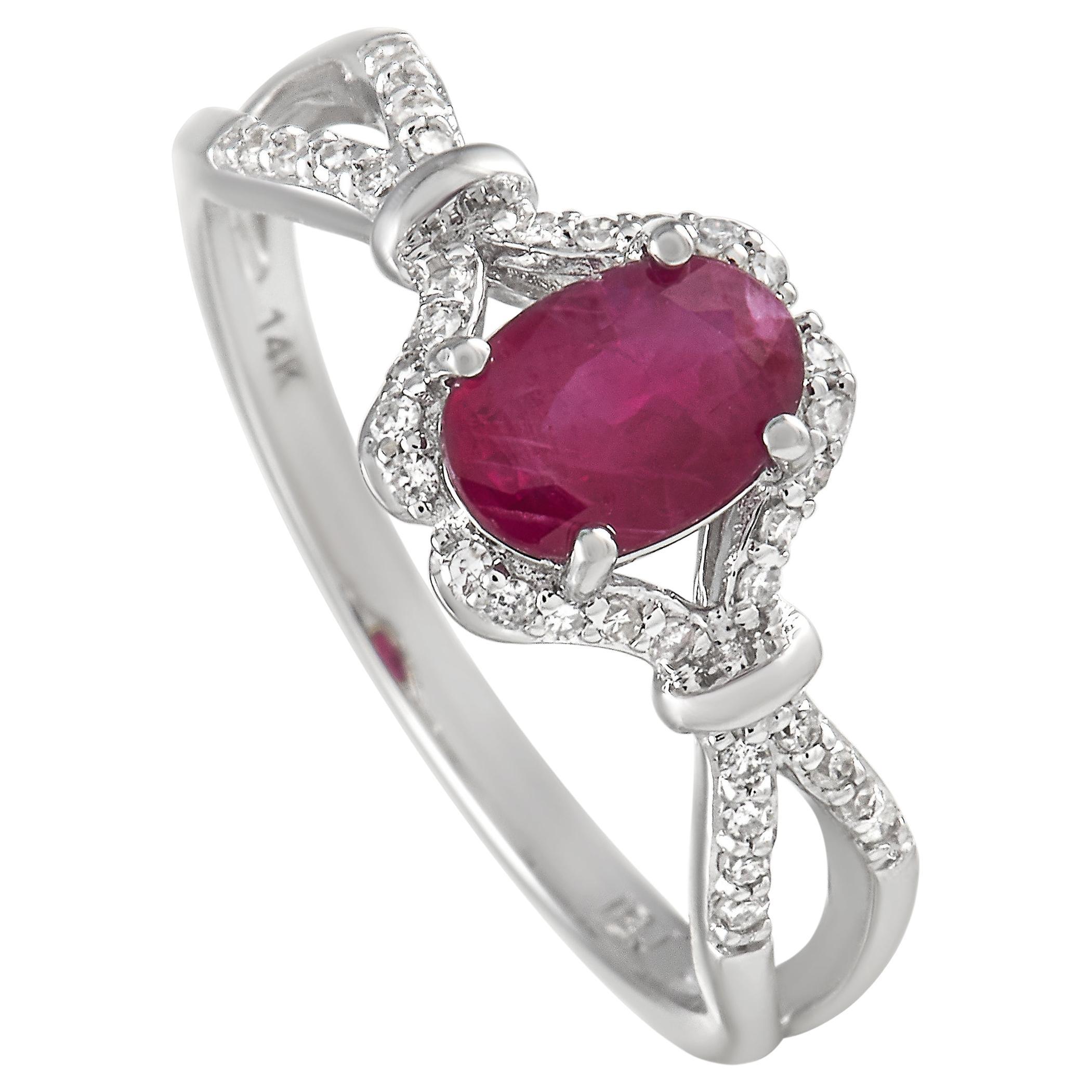 Carrera y Carrera Ruby Diamond Gold Pegasus Ring at 1stDibs