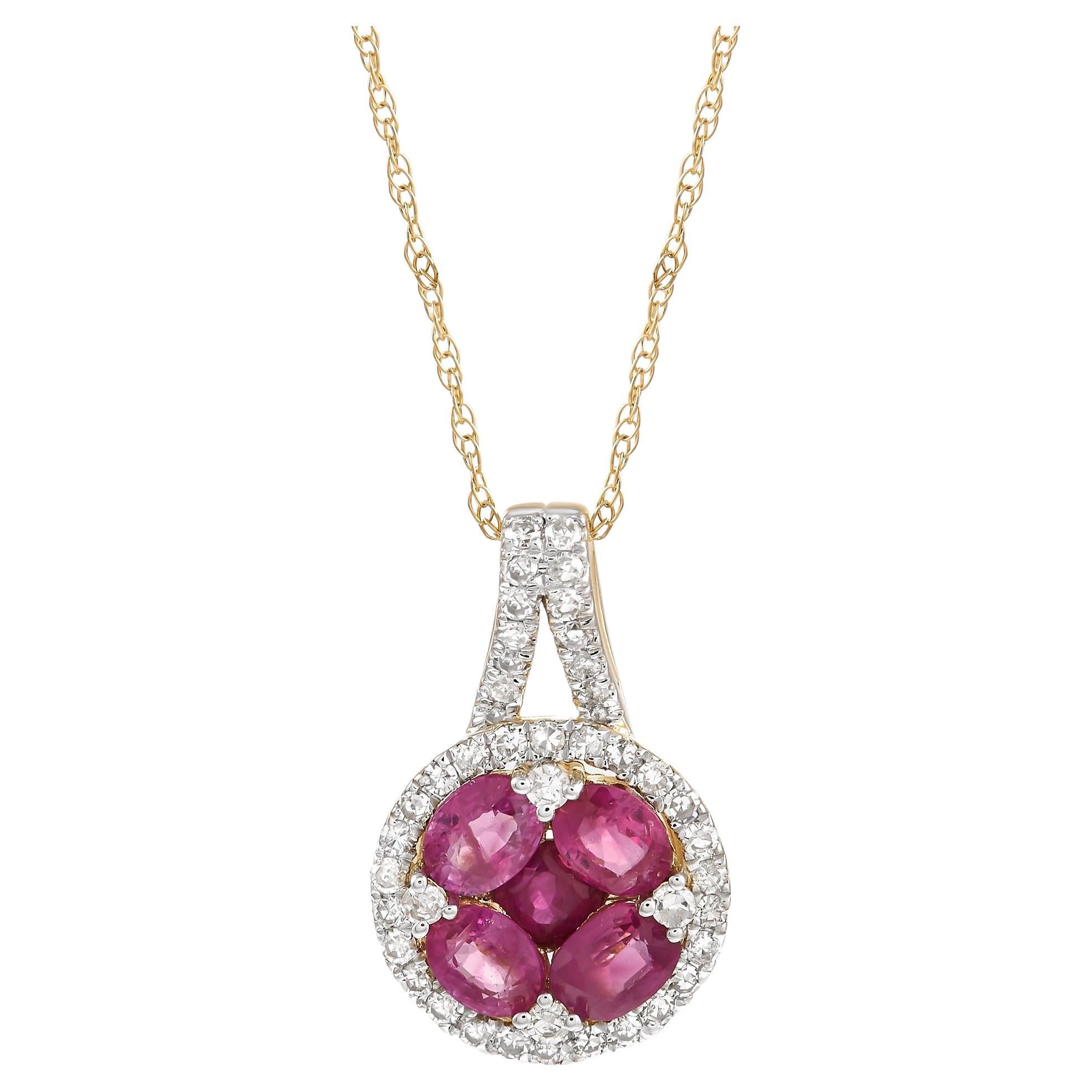 Chopard Ruby Diamond Gold Clown Pendant Necklace at 1stDibs | gold ...