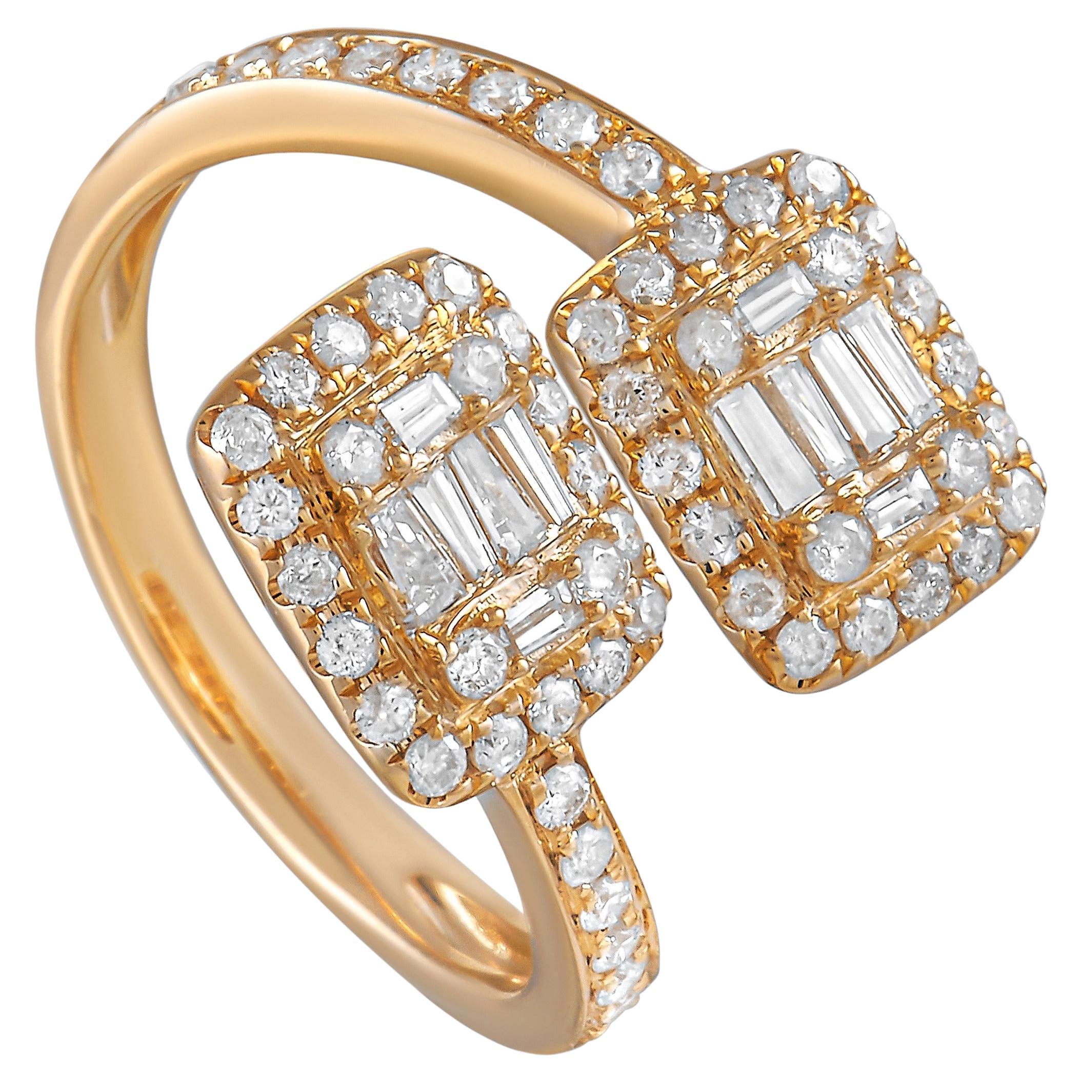 LB Exclusive 14K White Gold 1.00 Ct Diamond Ring For Sale at 1stDibs