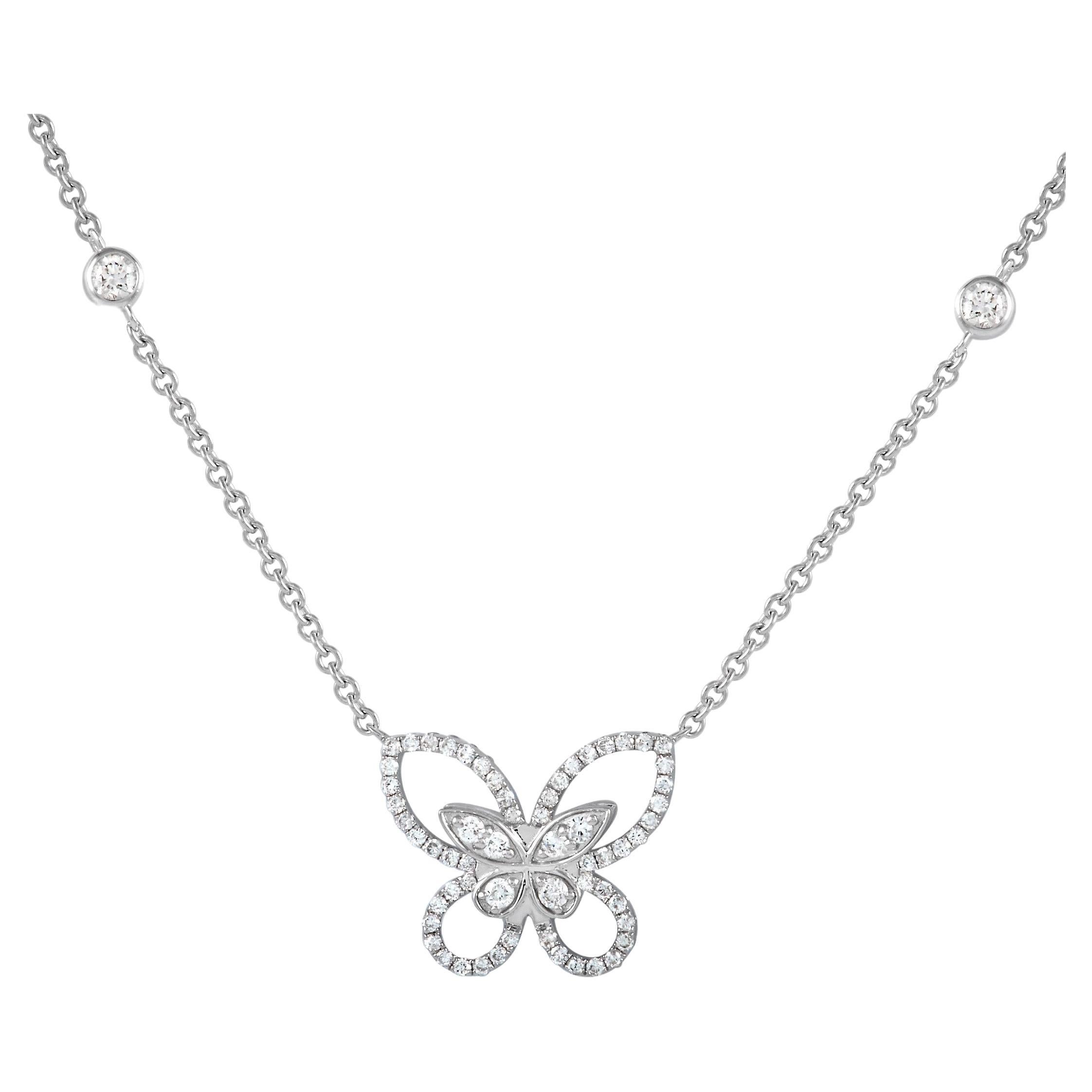 Versace Diamond and Gemstone White Gold Necklace For Sale at 1stDibs ...