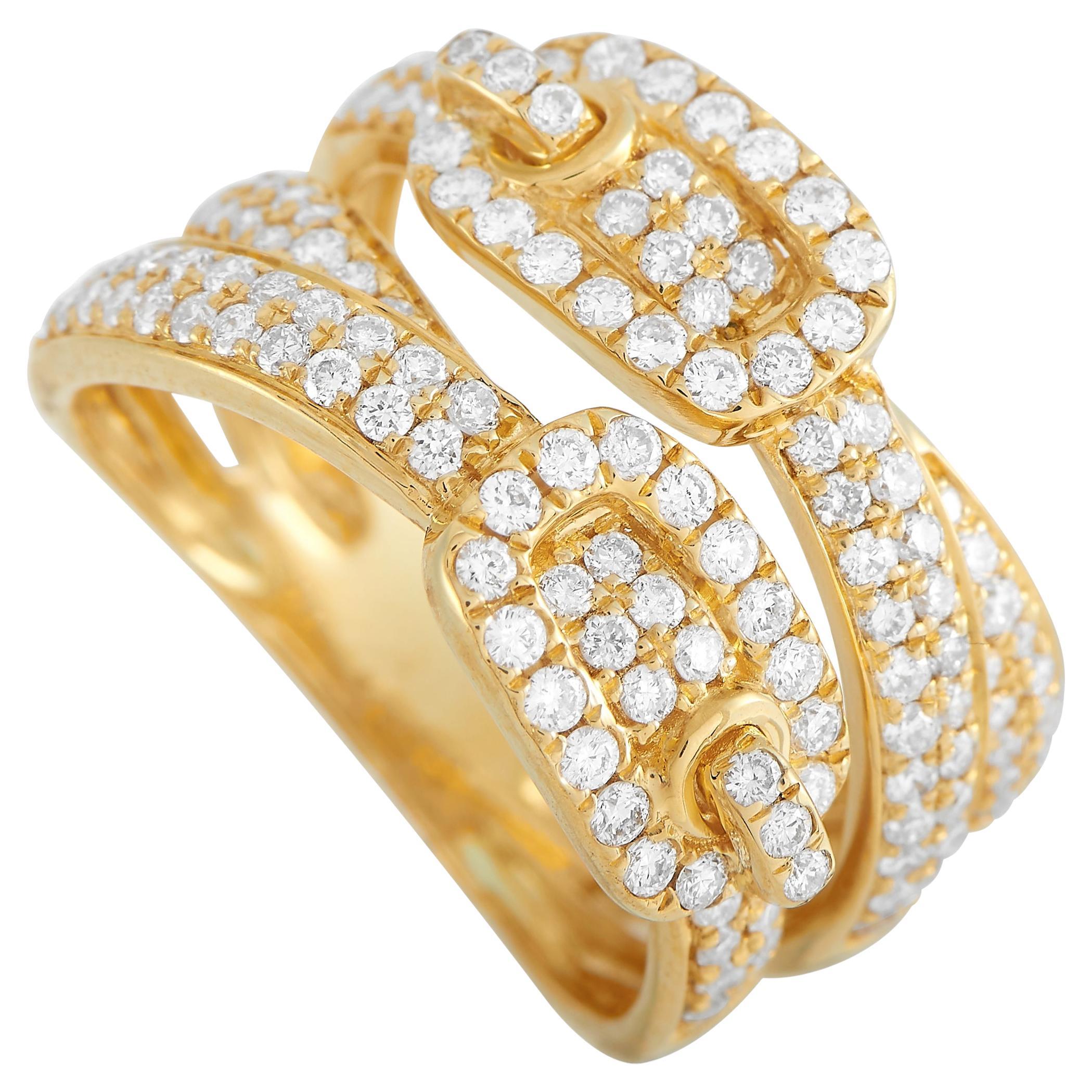 Korloff Red Enamel Diamond Gold Ring at 1stDibs | korloff ring, korloff ...