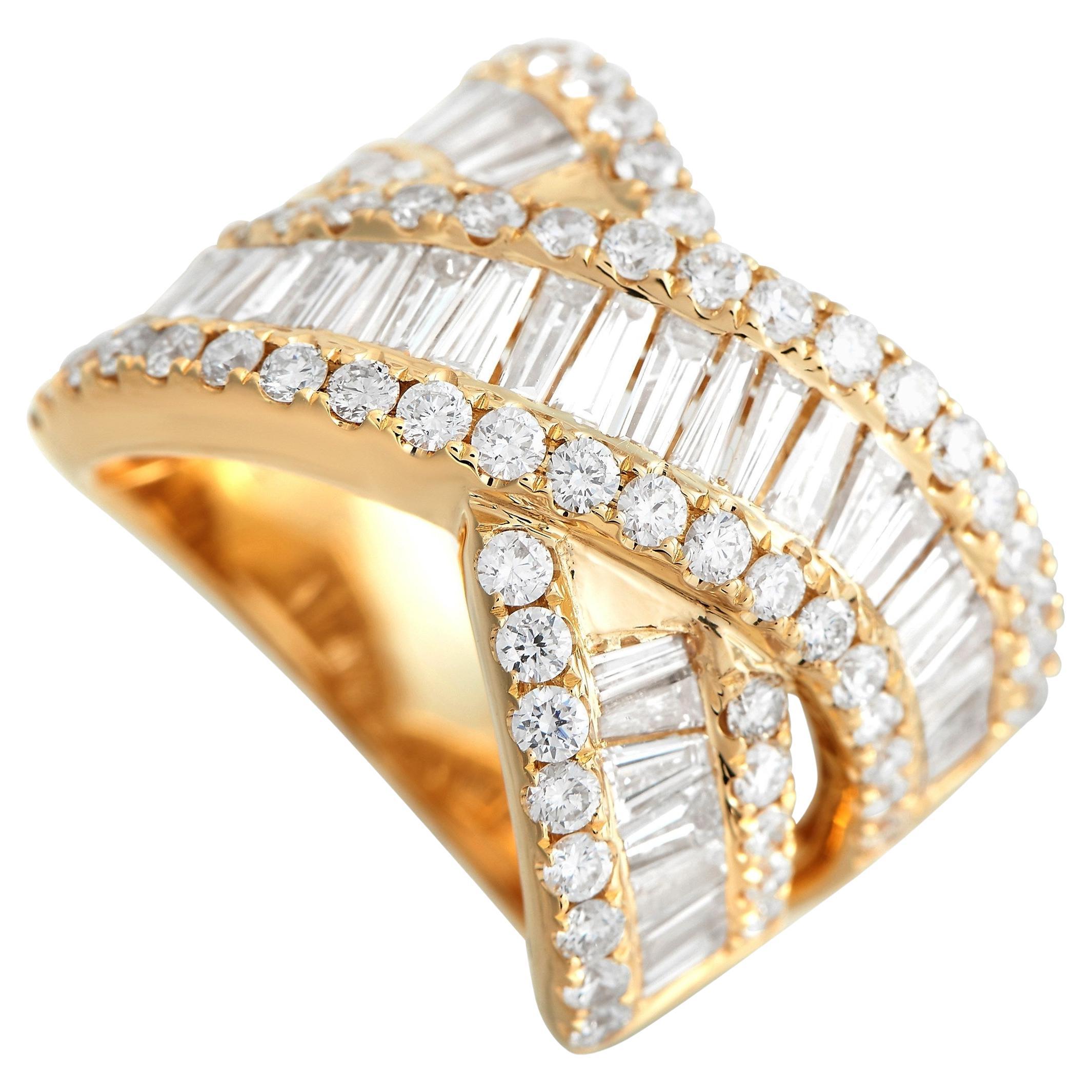 LB Exclusive 18 Karat Yellow Gold Diamond and Opal Ring at 1stDibs