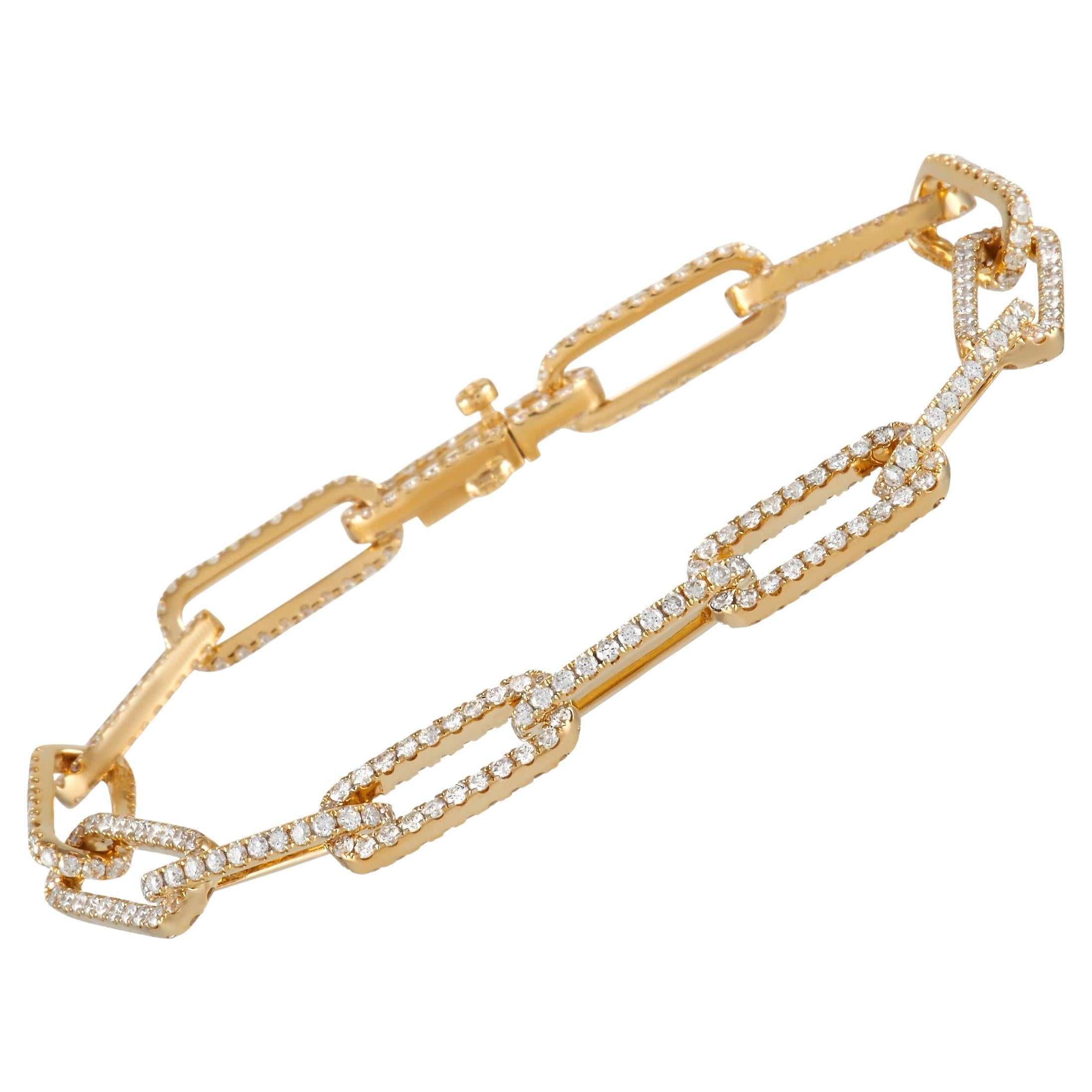 Marconi Geneve 18K Yellow Gold 17.50 Ct Diamond and Blue Sapphire ...