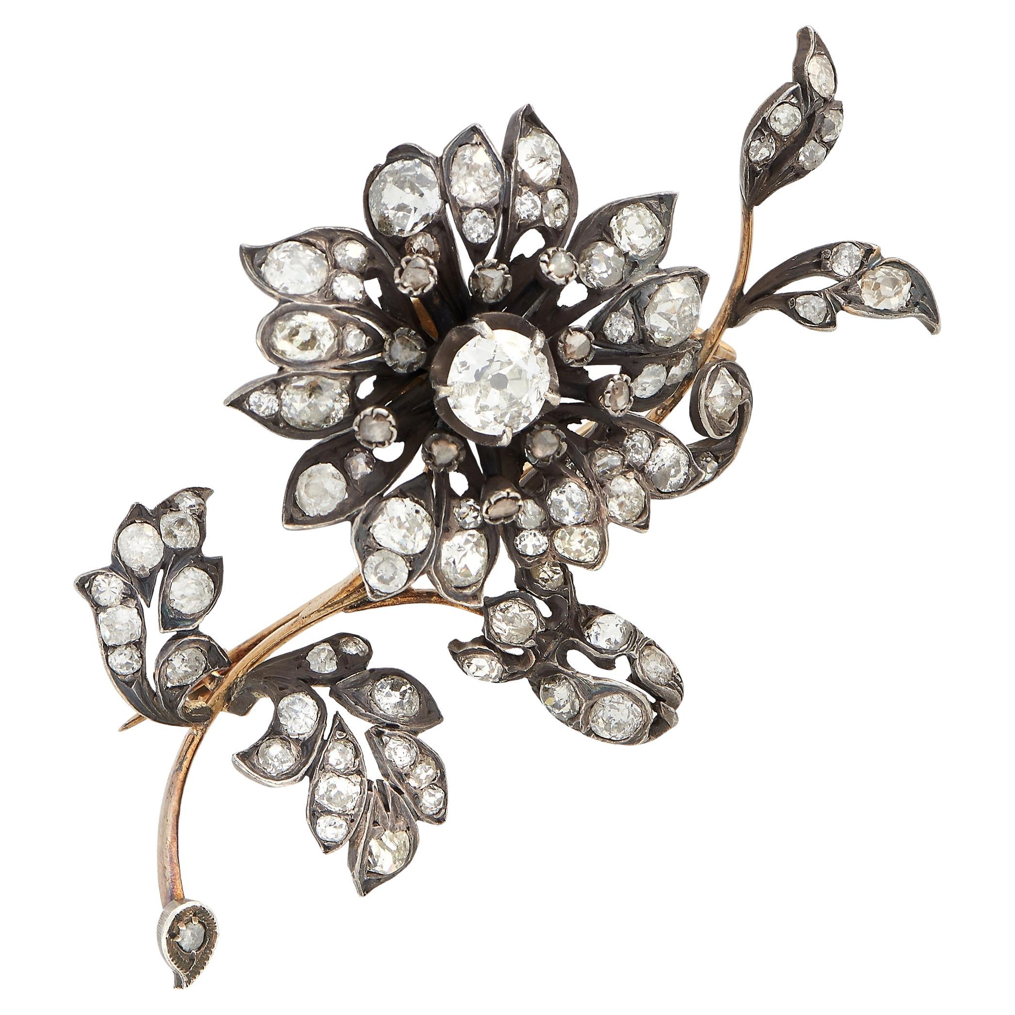 Chopard Rose Gold Diamond, Amethyst and Morganite Butterfly Brooch For ...