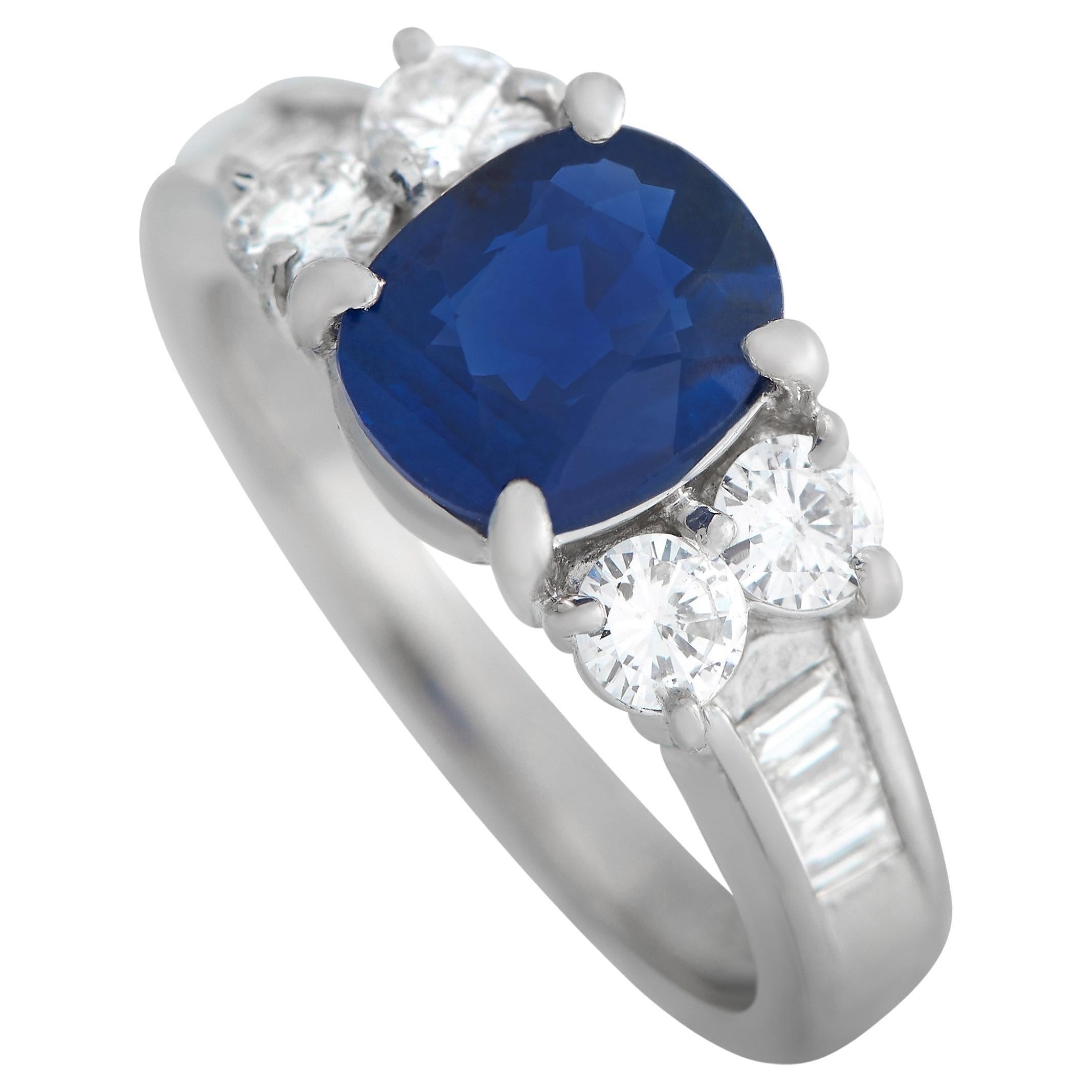 LB Exclusive 18K Yellow Gold 0.50 ct Diamond and Ruby Ring For Sale at ...