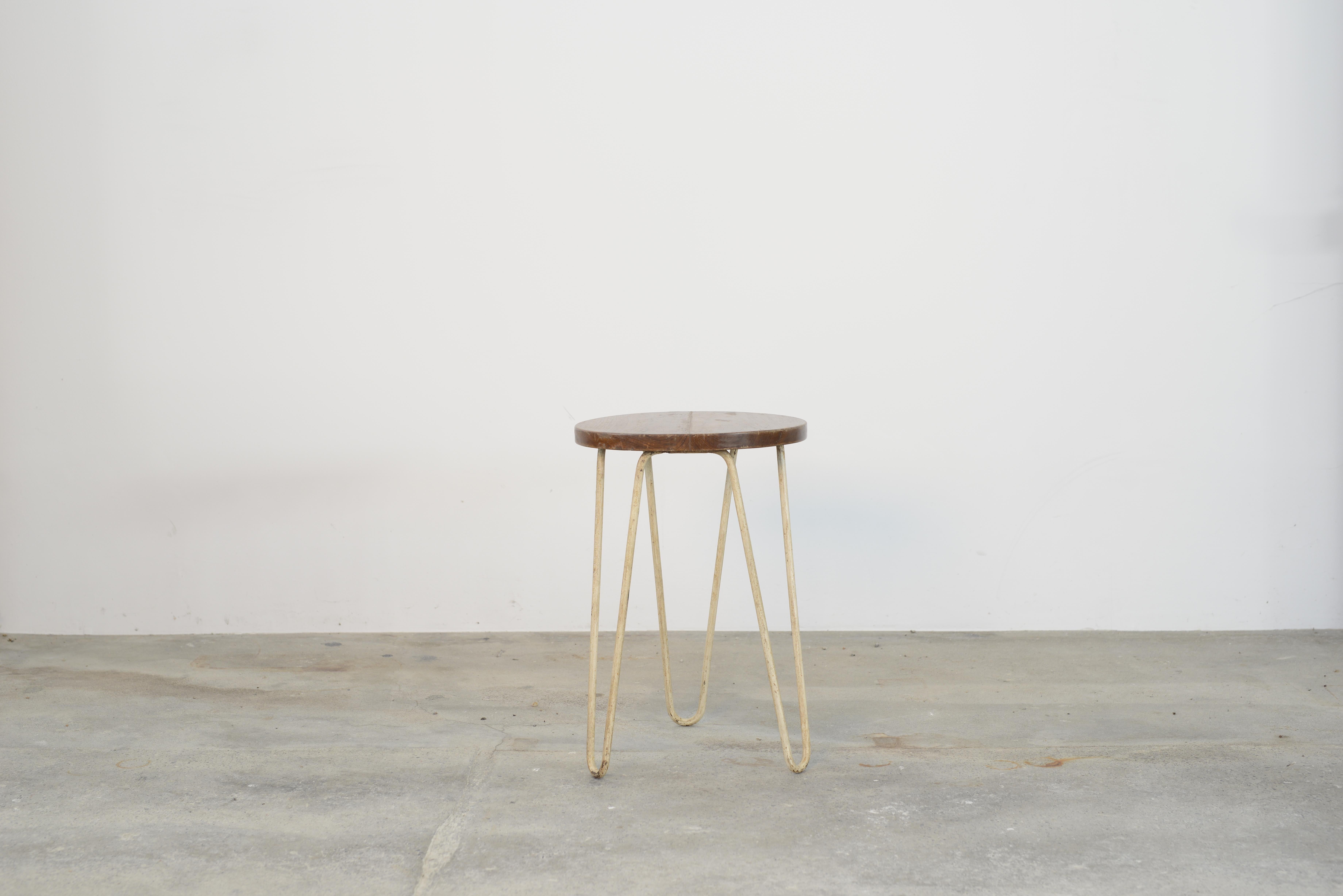 LC/BD, Stool / Authentic Stool by Le Corbusier and B. Doshi For Sale at ...