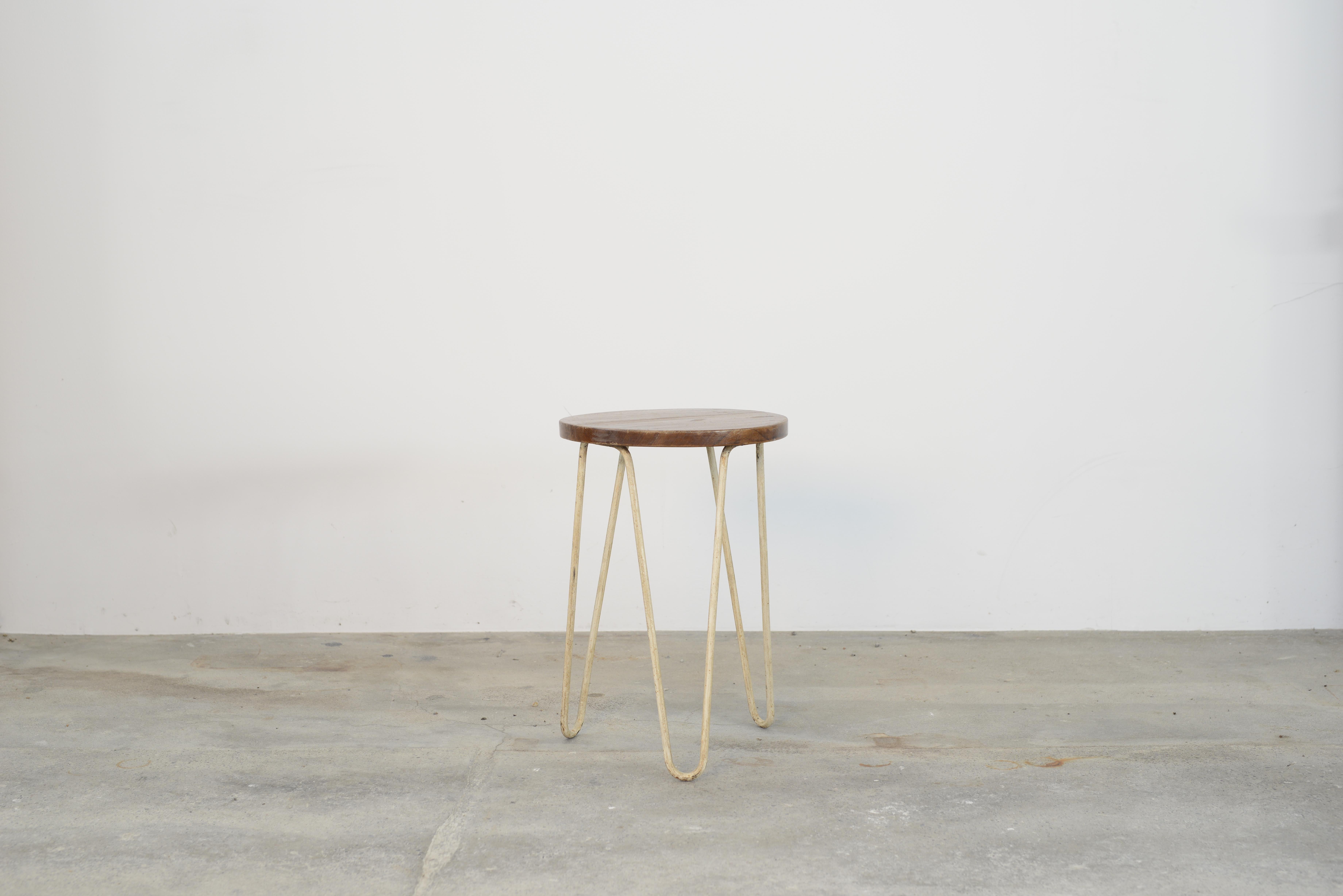 LC/BD, Stool / Authentic Stool by Le Corbusier and B. Doshi For Sale at ...