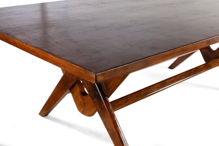 'LC/PJ-TAT-14-A' Original Conference Table by Pierre Jeanneret and Le ...