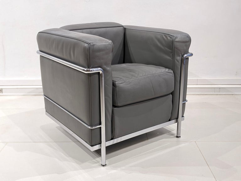 Lc2 Armchair, Designed by Le Corbusier and Charlotte Perriand for ...