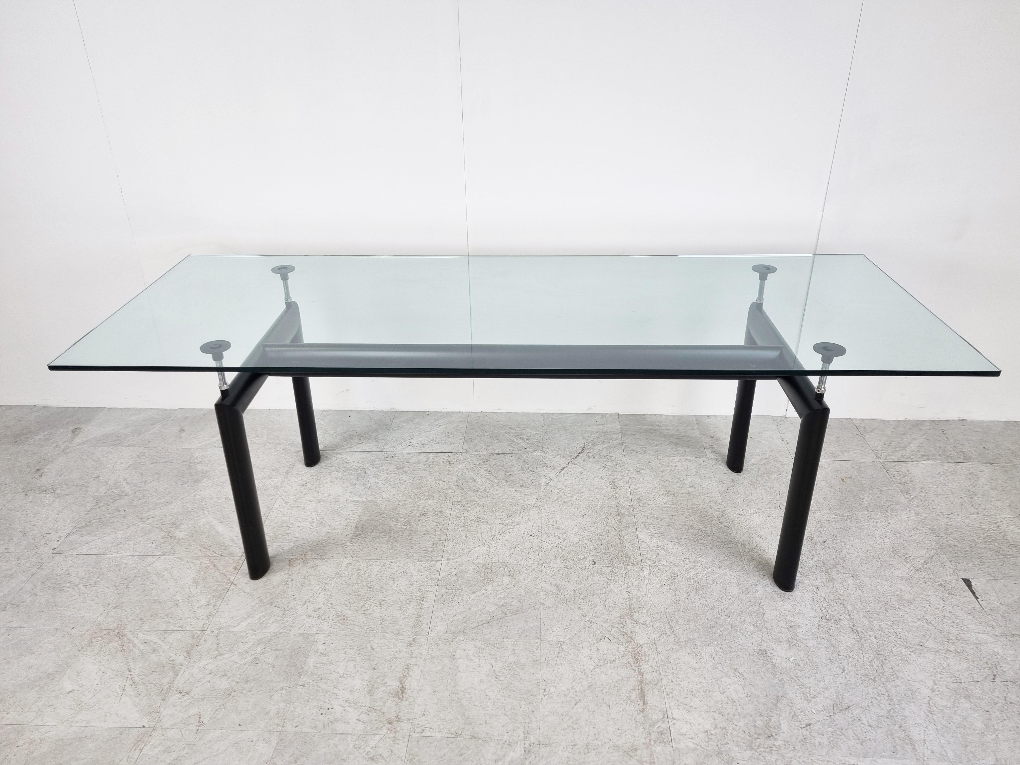 LC6 Dining Table by Le Corbusier for Cassina, 1990s at 1stDibs | le ...