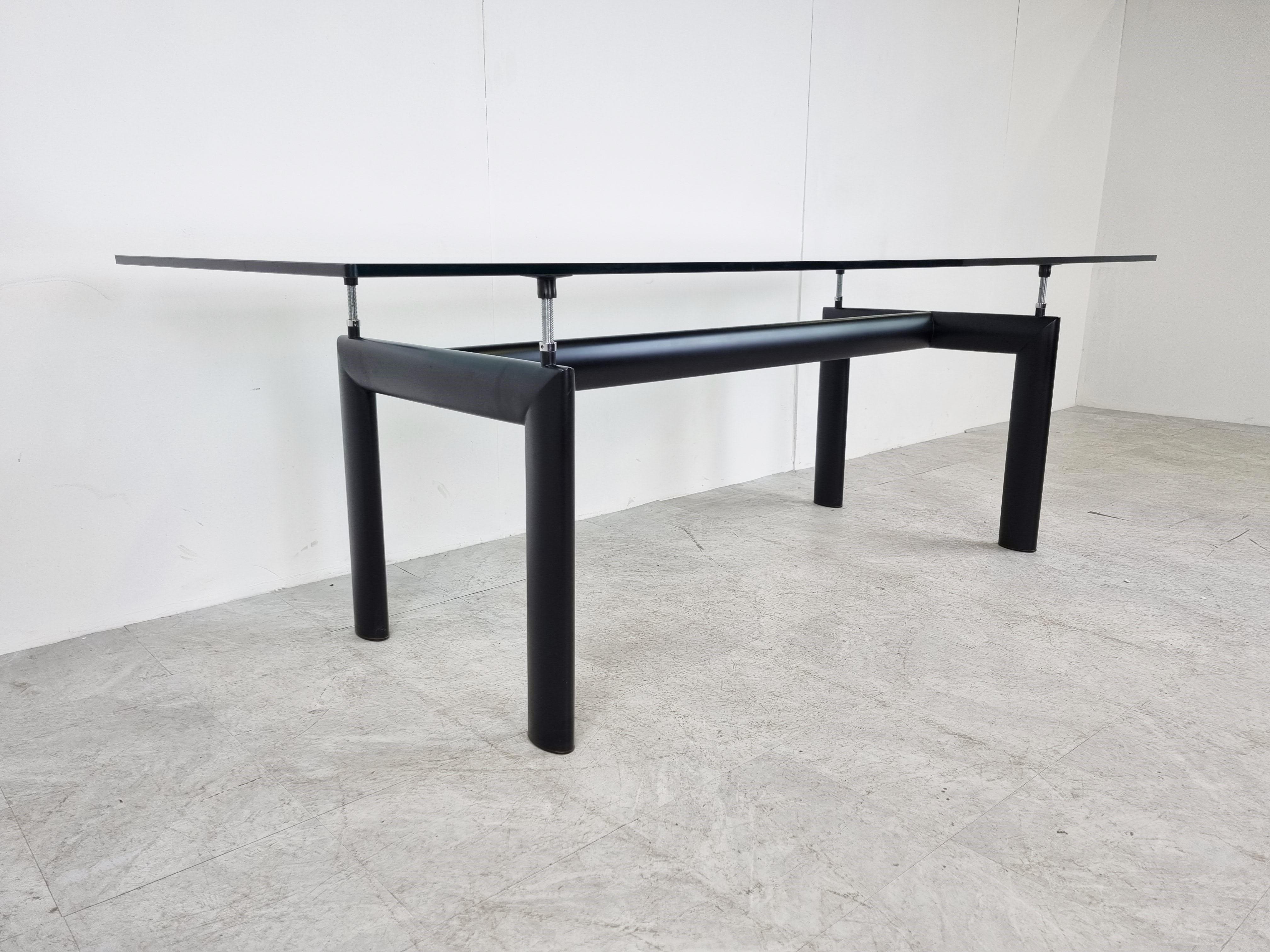 LC6 Dining Table by Le Corbusier for Cassina, 1990s at 1stDibs | le ...
