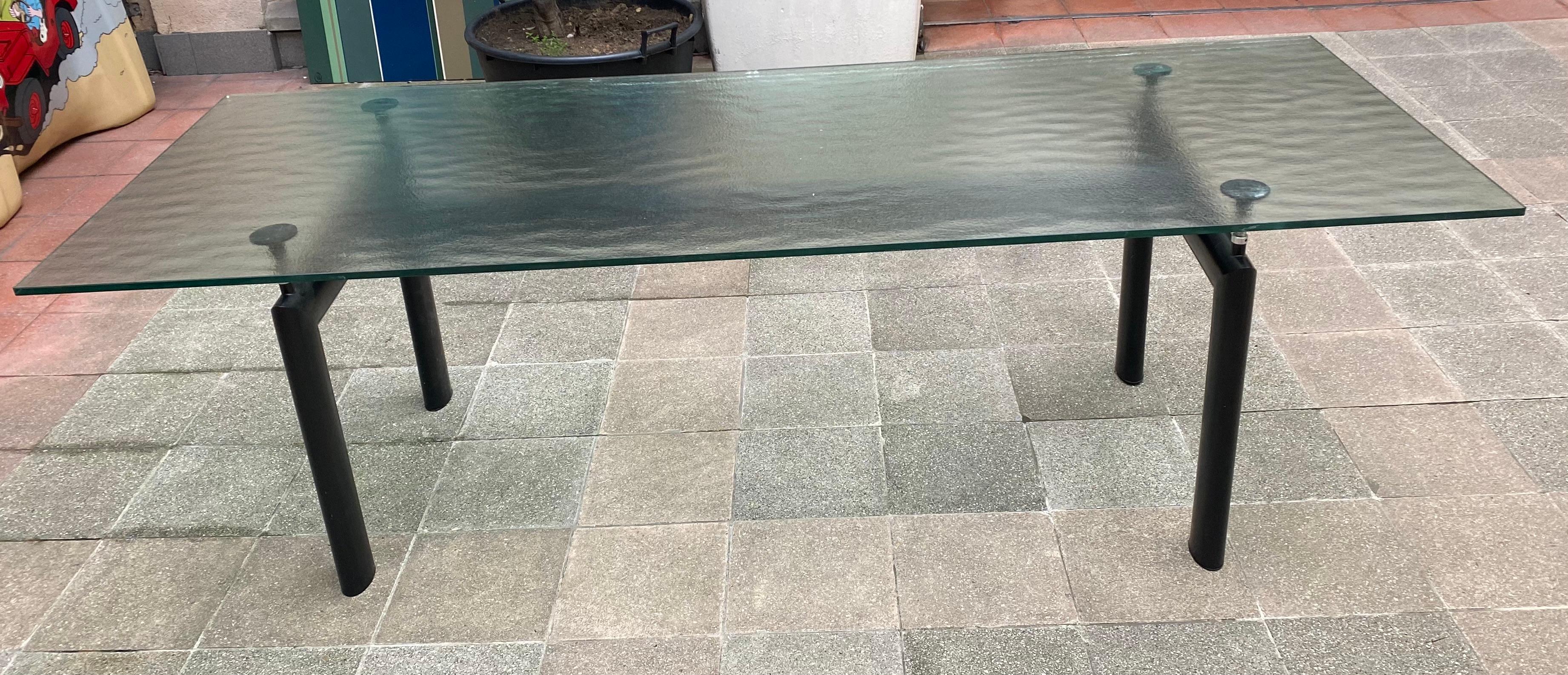 LC6 table by Le Corbusier For Sale at 1stDibs