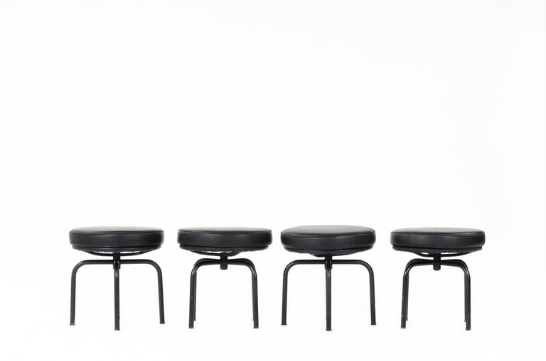 LC8 stool by Le Corbusier, Charlotte Perriand for Cassina, 1970 For ...