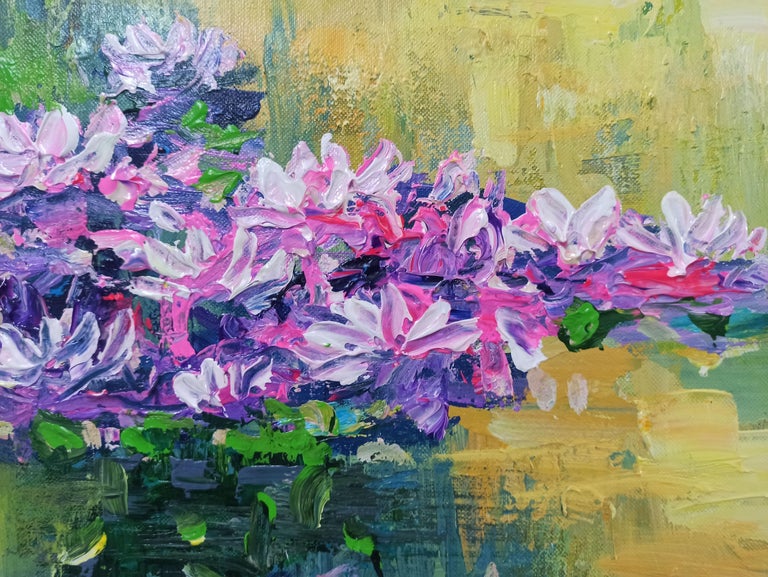 LE ANH TUAN - Morning ( Water lily, Flower of purity), Painting ...