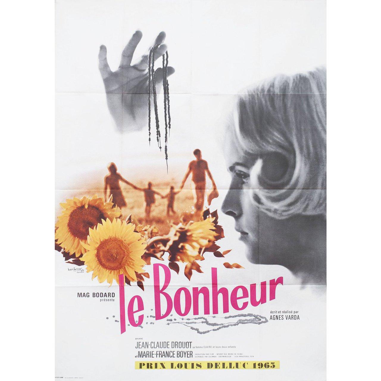 Le Bonheur 1965 French Grande Film Poster at 1stDibs | le bonheur movie ...
