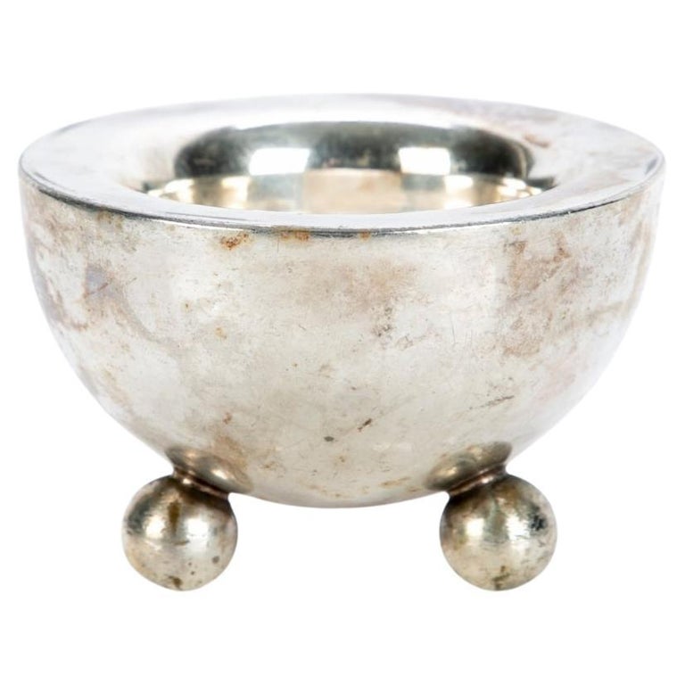 Le Cirque N.Y. Hotel Silver Caviar Dish For Sale at 1stDibs