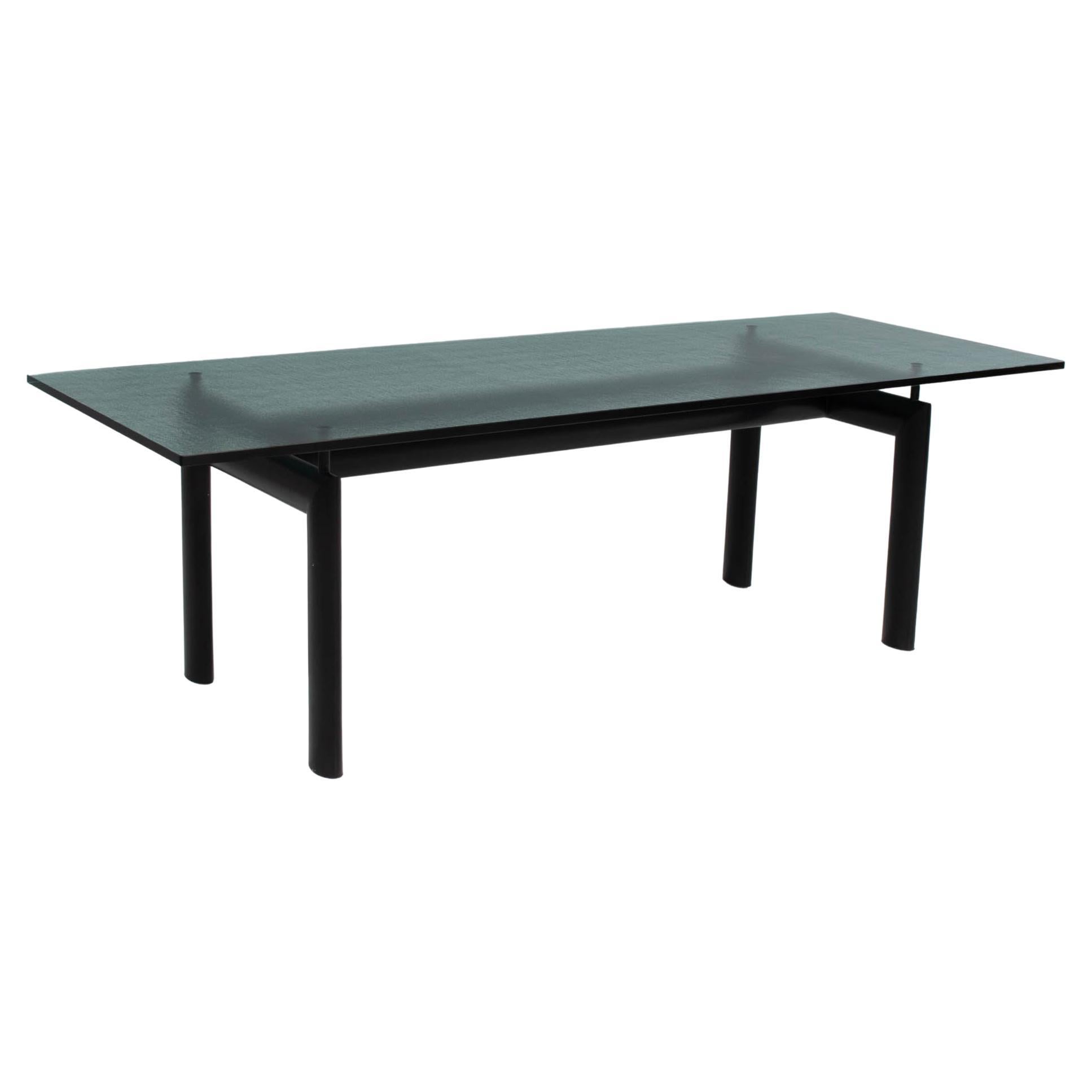 Le Corbusier LC6 Table by Cassina with White Marble Top at 1stDibs