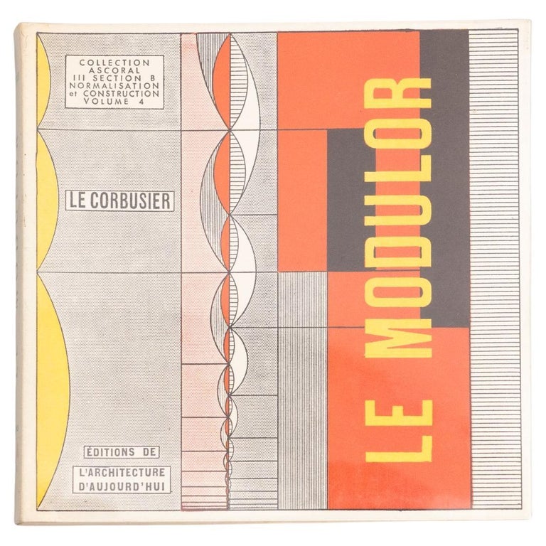 Le Corbusier Der Modulor Book, 1956 For Sale at 1stDibs