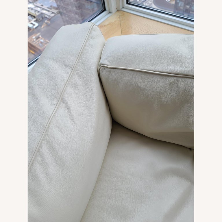 Le Corbusier for Cassina LC3 Downfilled White Leather LC3 Grande Sofa ...