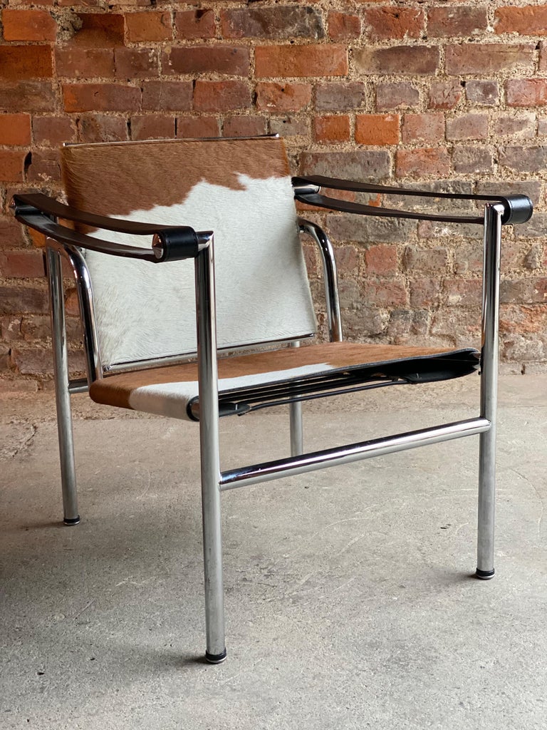 Le Corbusier LC1 Basculant Chairs by Charlotte Perriand and Pierre ...