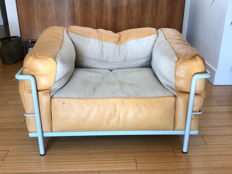 Le Corbusier LC3 Grand Comfort Lounge Chair Cassina 2008 at 1stDibs