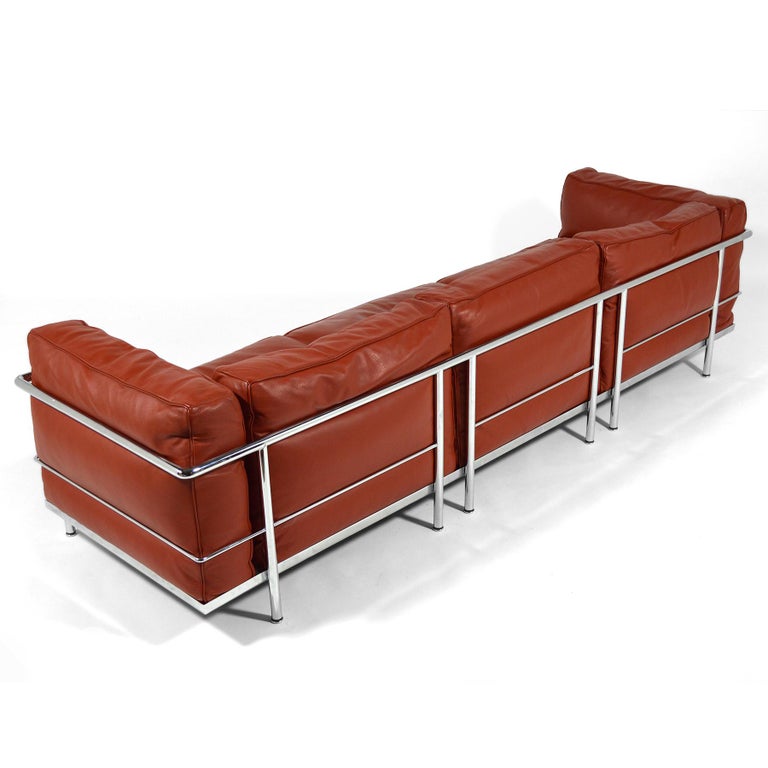 Le Corbusier LC3 Sofa by Cassina at 1stDibs | cassina lc sofa, le ...
