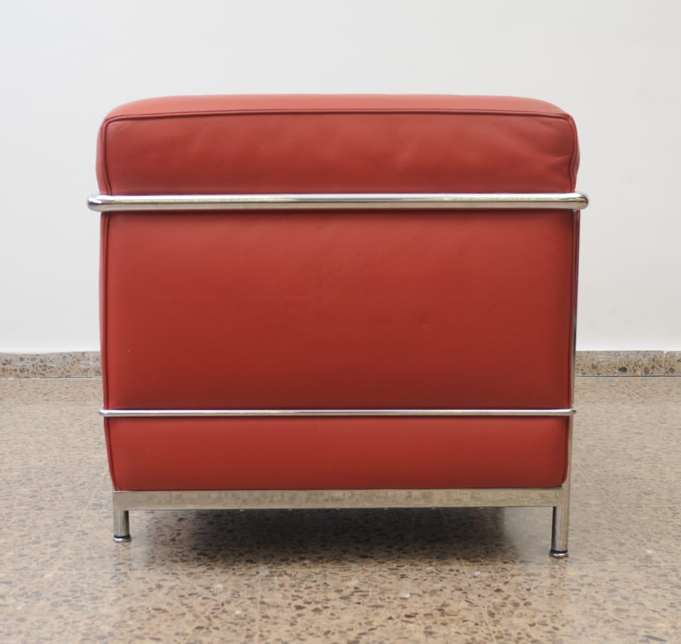Le Corbusier Model LC2 Vintage Lounge Chair for Cassina at 1stDibs | le ...