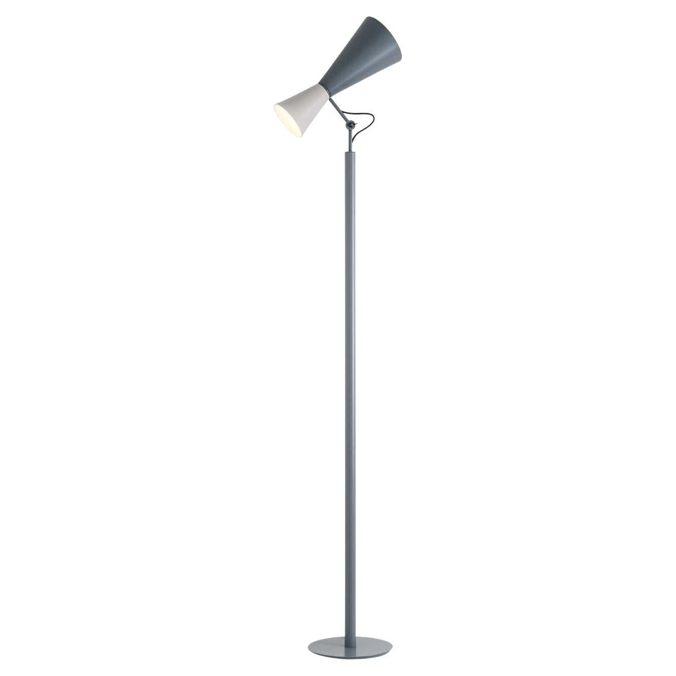 Monumental Le Corbusier 'Escargot' Sculptural Cast Brass Floor Lamp for ...