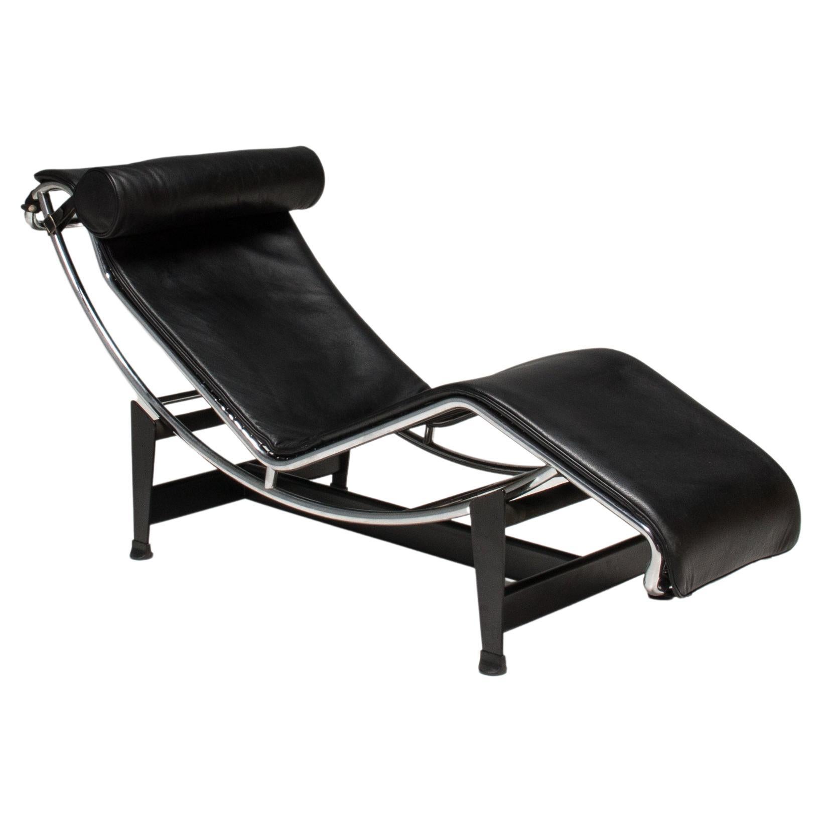Italian Modern LC4 chaise lounge, Le Corbusier Jeanneret Perriand ...